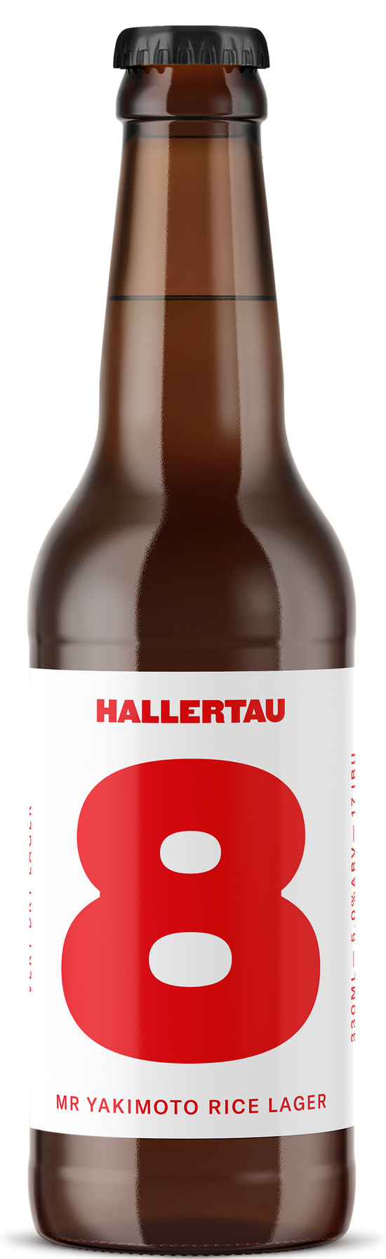 #8 MR YAKIMOTO RICE LAGER – Hallertau